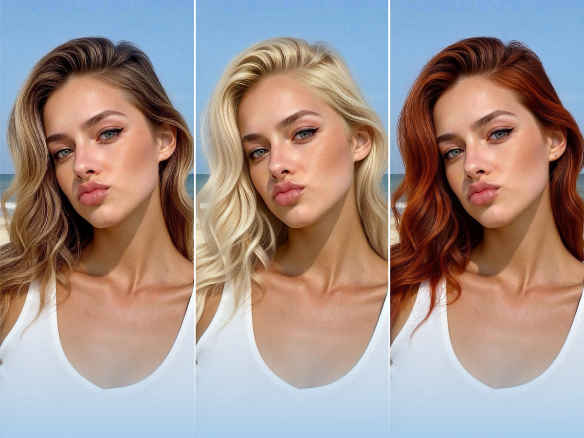 AI Hair Color Changer | Virtual Hair Color Try On Online Free