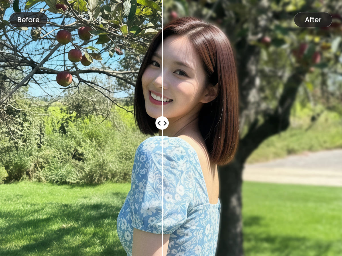 Blur Latar Belakang | Blur Background Foto Online Gratis