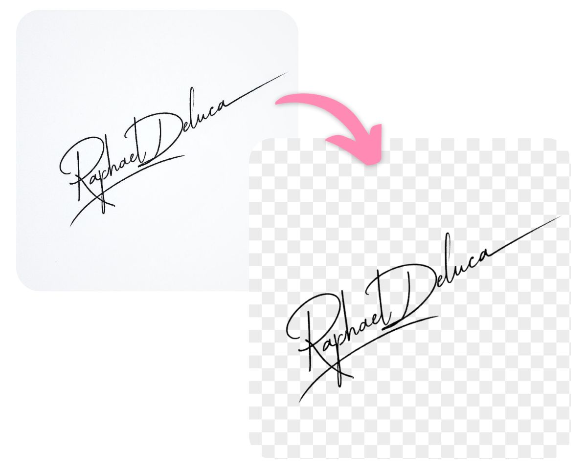 Remove Background from Signature | Free Signature to PNG