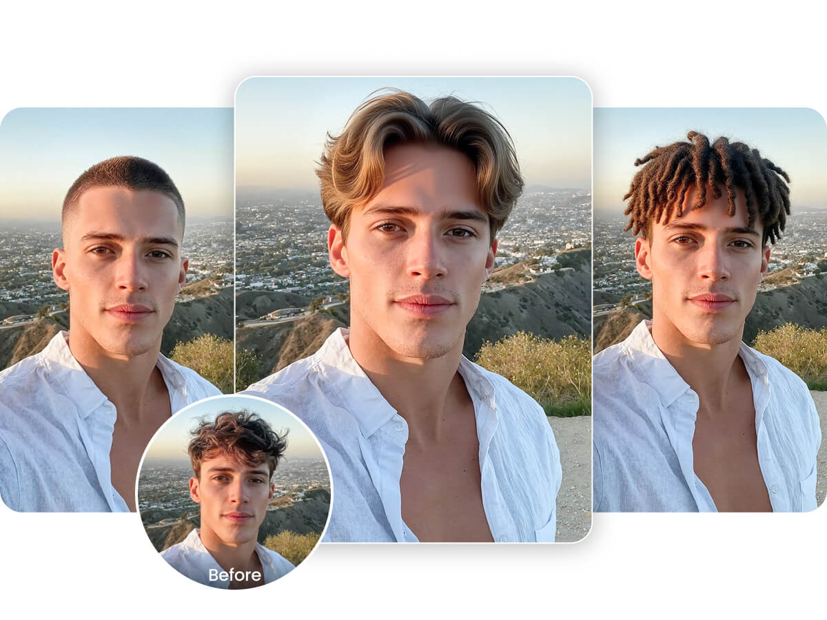 AI Haircut Simulator for Male: Which Hairstyle Suits Me
