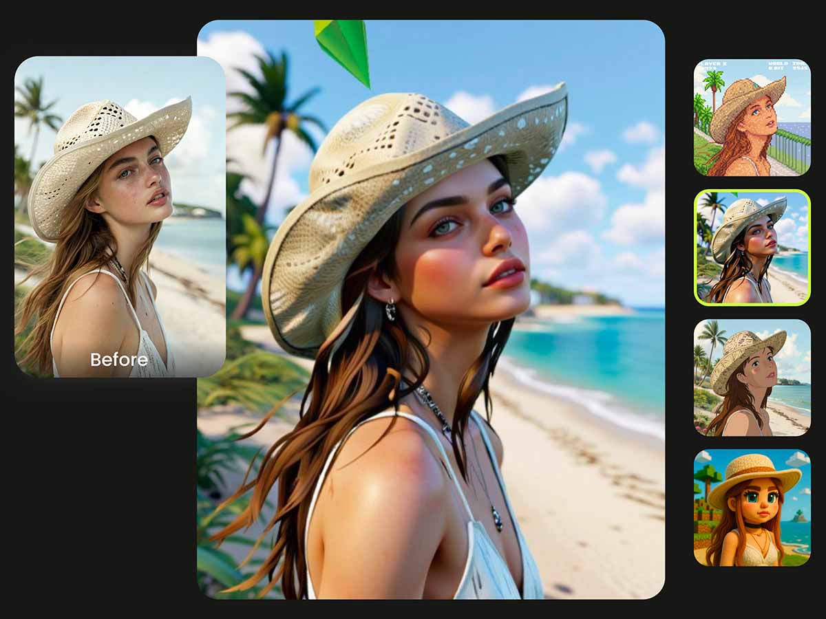 Free AI Filters to Transform Photos Online